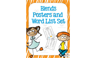 Blends Word List by Teach Simple