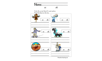 Initial Beginning Consonant Blends sc, sk, sl, sm, sn, sp, st, sw Print ...
