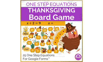 Math One Step Equations Activity Worksheet by Teach Simple