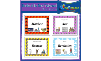 Books of the Old Testament Flash Cards - TABLET by Teach Simple