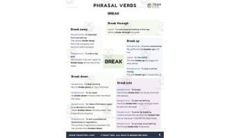 Phrasal Verbs Revisions by Teach Simple