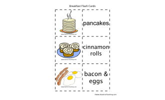 Breakfast, Lunch, or Dinner Classifying Food Worksheet by Teach Simple