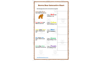 Brown Bear Brown Bear Activity by Teach Simple
