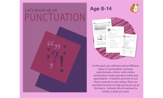 Brush Up On Writing Sentences (9-14 years) by Teach Simple