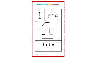 Busy Counting Buttons Worksheet by Teach Simple