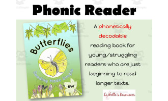 Autumn Leaves Phonetic Decodable Reader by Teach Simple