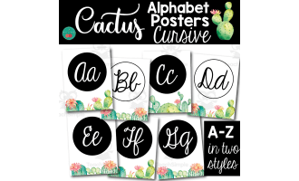 Science Alphabet Posters by Teach Simple