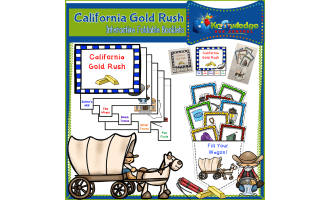 California Gold Rush Unit by Teach Simple