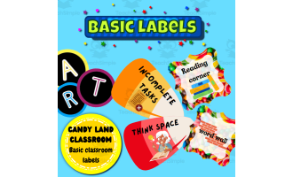 Candy land classroom daily register by Teach Simple