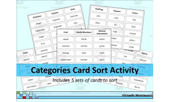 Antonyms Card Sort by Teach Simple