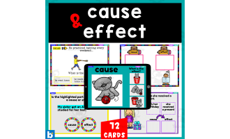 Cause and Effect Find it Worksheet by Teach Simple