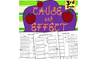 Cause and Effect Foldable Craftivity by Teach Simple