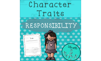 Responsibility Character Reading Comprehension Worksheet by Teach Simple