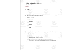 Chemistry: Balance Equations and Reaction Types Test - Print and Google ...