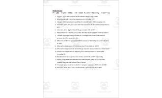 Chemistry Practice: Hess’s Law Problems by Teach Simple