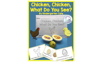 Halloween Emergent Reader- Ghost, Ghost, What do you See? by Teach Simple