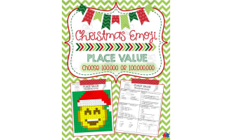 Integers Emoji Math Activity by Teach Simple