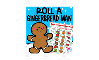 Gingerbread Man Counting 1-10 - Christmas / Holidays by Teach Simple