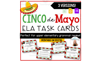 Halloween ELA Task Cards by Teach Simple