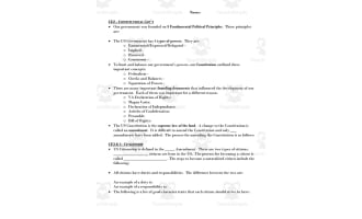 Civics Review Packet 2 by Teach Simple
