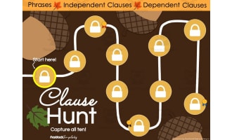 Elf Hunt Parts of Speech Digital Game by Teach Simple