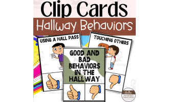 Clip Cards For Classroom Rules and Behaviors In The Classroom by Teach ...