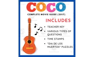 Coco (2017): Movie Guide, Puzzles, and "Dia de los Muertos" Infographic ...