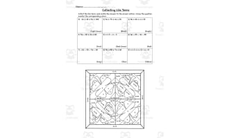 Antiderivatives Color by Number Activity by Teach Simple