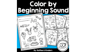 Spring Color By Sound by Teach Simple