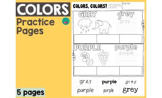 Glue Practice -Just A Dot by Teach Simple