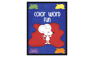 Color Number Signs by Teach Simple