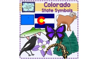 Alaska State Symbols Clip Art by Teach Simple