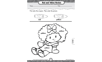 Remembering Your Colors Reading Comprehension Worksheet by Teach Simple