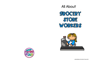 Community Helpers Police Adapted Book, Printable, Color and BW, Special ...