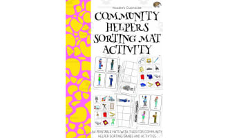 Community Helpers Posters by Teach Simple