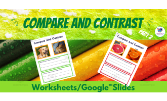 Compare and Contrast Christmas Objects Speech Therapy Worksheets/Google ...