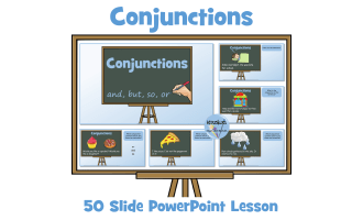 Grammar: Coordinating Conjunctions Poster by Teach Simple
