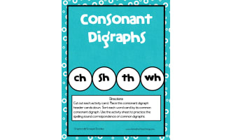 CH, SH, TH Beginning Sounds Worksheet by Teach Simple