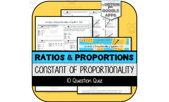 Properties & Order of Operations QUIZ by Teach Simple
