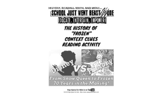 Syllable Activities: The History of "Frozen" | Passage with Questions ...