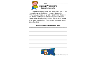 Wallet Wonder Predictions Worksheet by Teach Simple