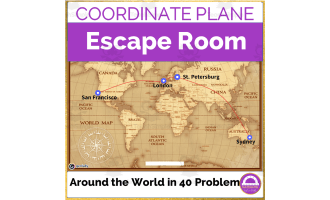 Quadrant Coordinate Plane Battleship by Teach Simple