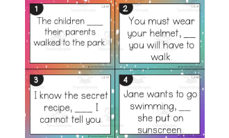 Adverbs Task Cards by Teach Simple