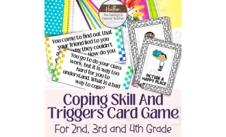 Coping Skill Clip Cards For Understanding Good and Bad Coping Skills by ...