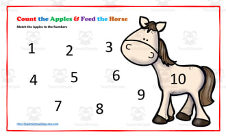 Count the Carrots & Feed the Rabbit by Teach Simple