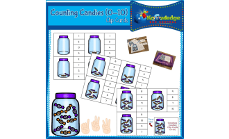 Counting Scary Owls Clip Cards (0-10) - EBOOK by Teach Simple