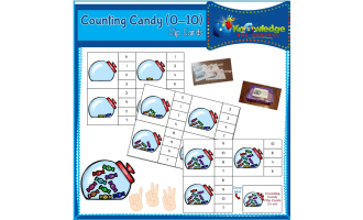 Counting Fish Clip Cards (0-10) - EBOOK by Teach Simple