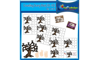 Counting Spiders Clip Cards (0-10) - EBOOK by Teach Simple