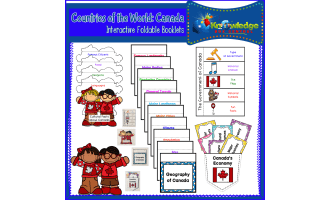 The 7 Continents: North America Interactive Foldable Booklets - EBOOK ...