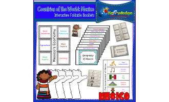 The 7 Continents: North America Interactive Foldable Booklets - EBOOK ...